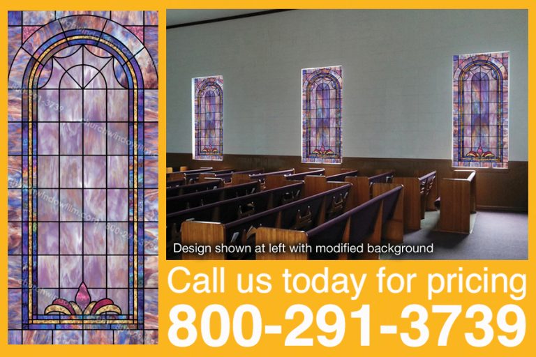 Design IN-20 Plain | Church Window Film